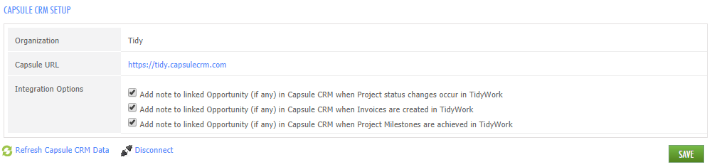 How to connect with Capsule CRM